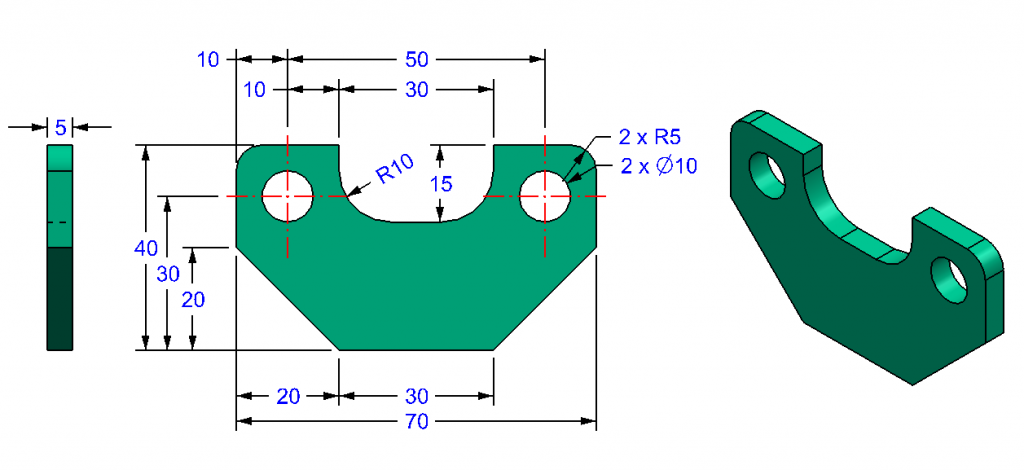 AutoCAD 3D Exercises - cadin360.com