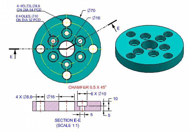 AutoCAD 3D Exercises - cadin360.com